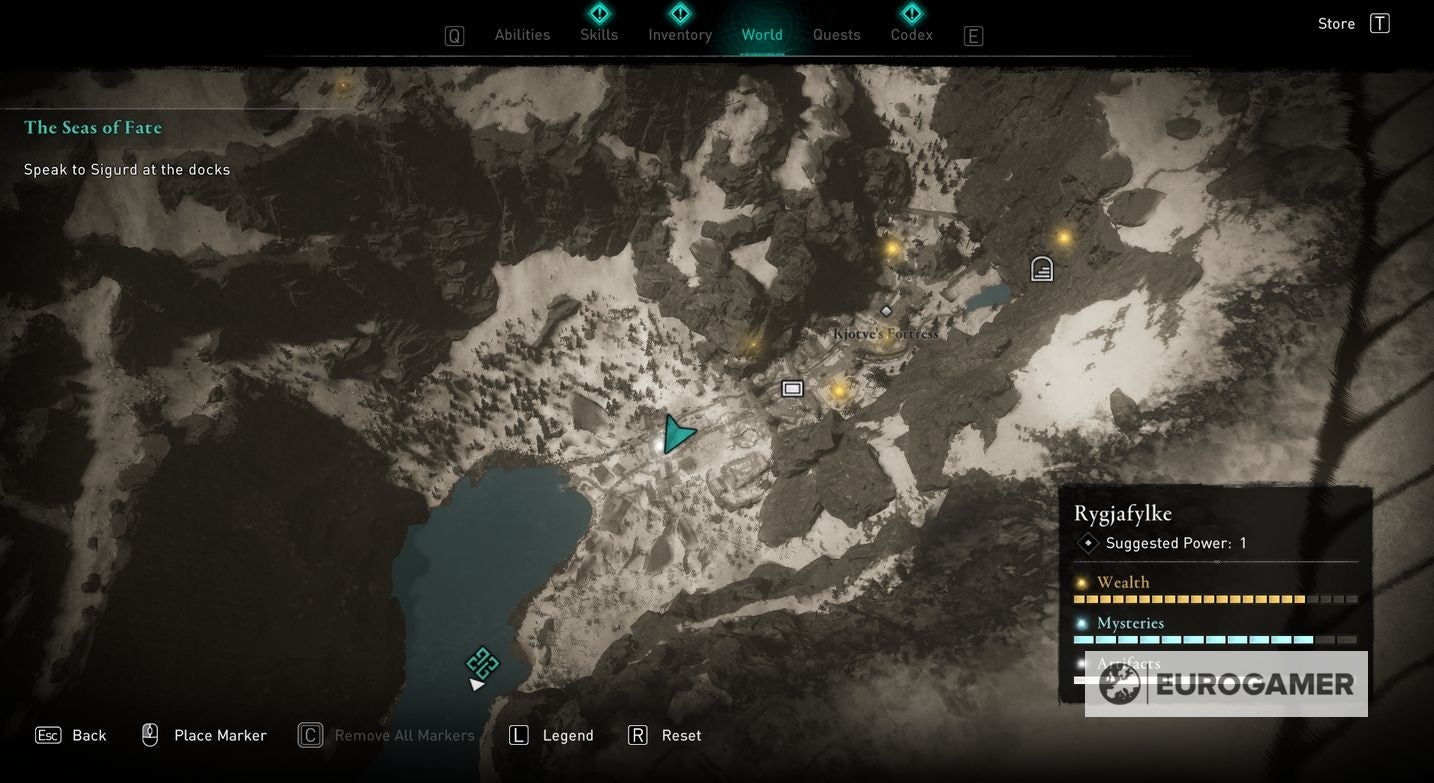 Assassin's Creed: Valhalla - Treasure Hoard map locations list by ...