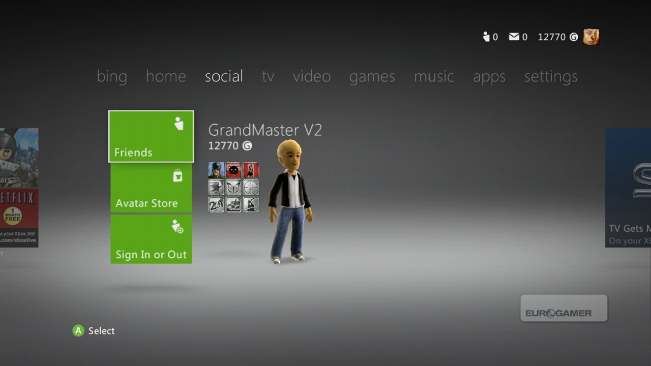 Adverts and the new Xbox 360 dashboard | Eurogamer.net