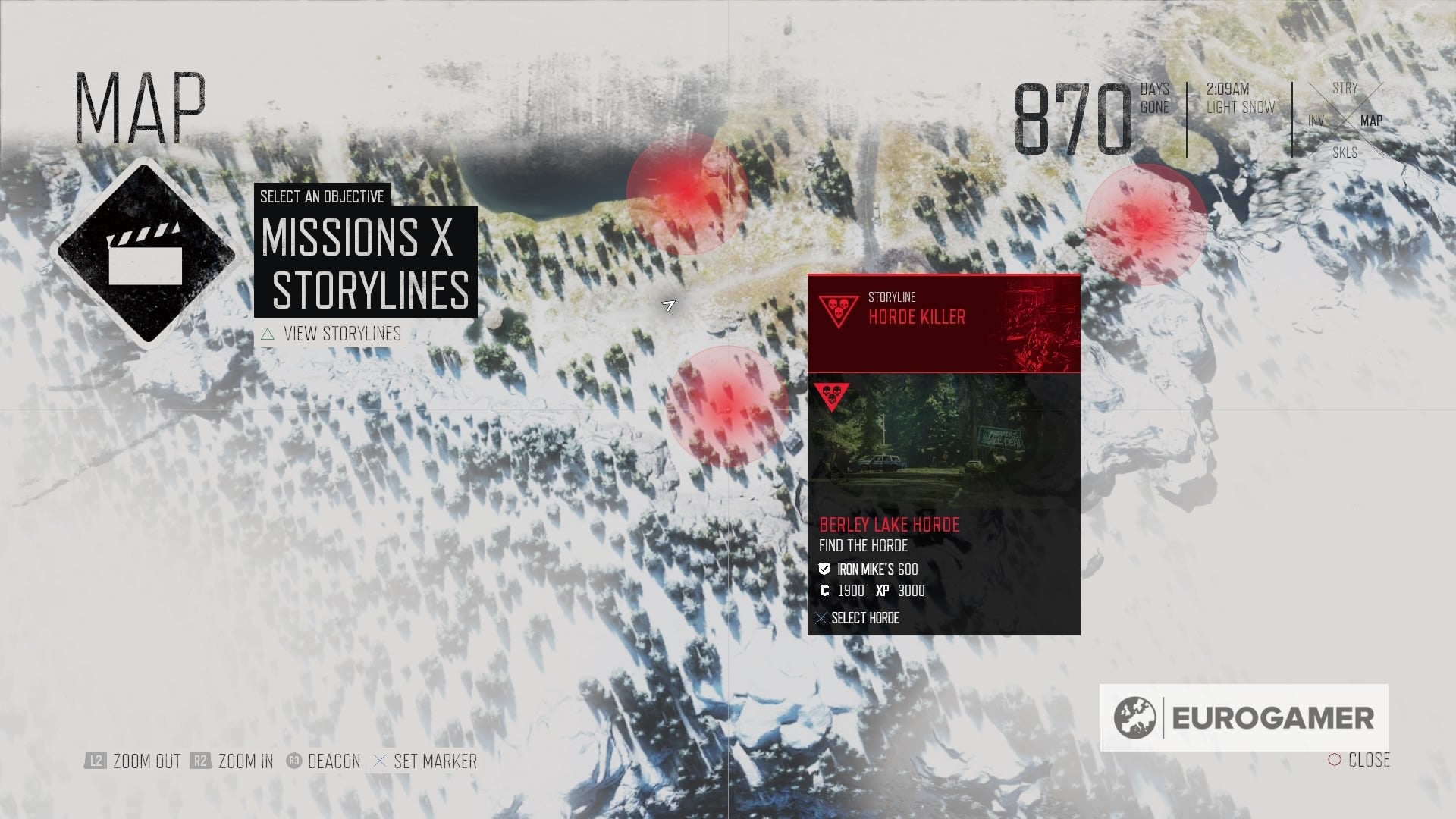 Days Gone Horde locations list, maps and tips to take down a Horde ...