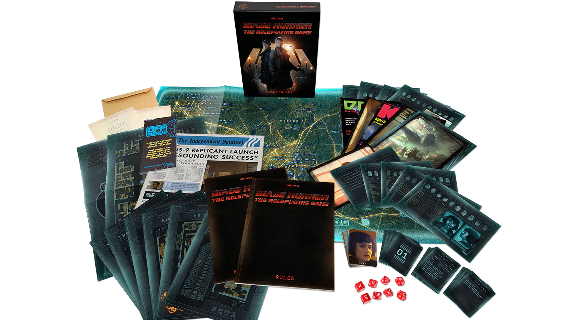Win a Blade Runner RPG bundle including the core rulebook and starter ...