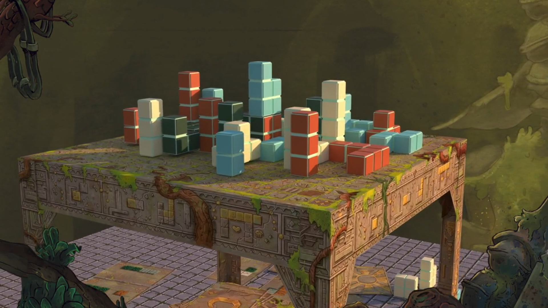 Puzzle board game Block and Key uses perspective to unlock the ...