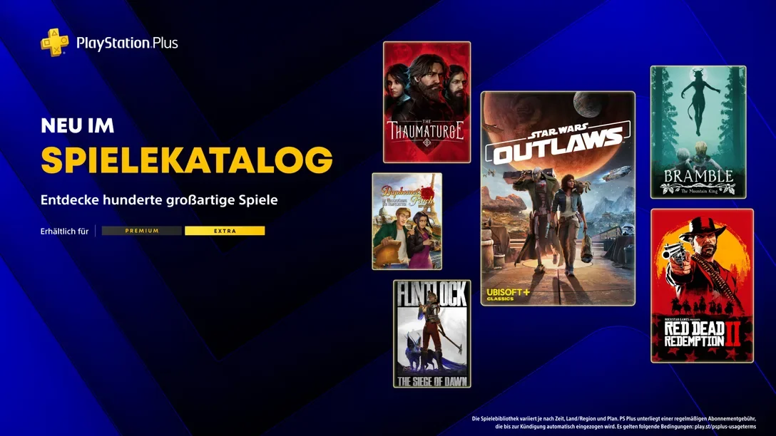 PlayStation Plus im Mai 2026: Red Dead Redemption 2 und Star Wars ...