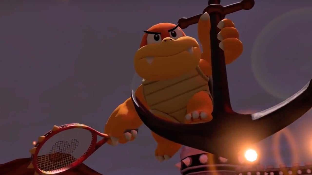 Boom Boom is Mario Tennis Aces next free playable character Eurogamer