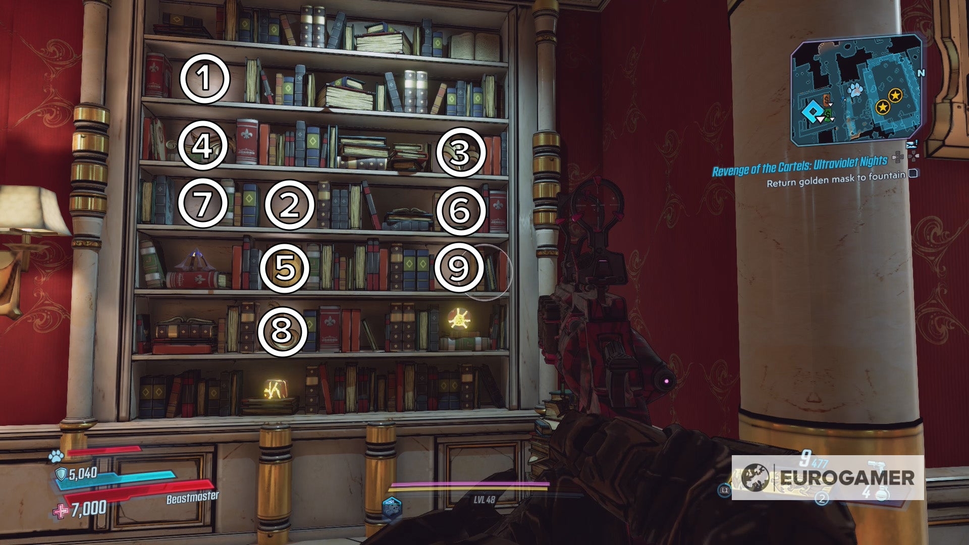 Borderlands 3 Cartel mansion puzzle: How to solve the puzzle in the ...