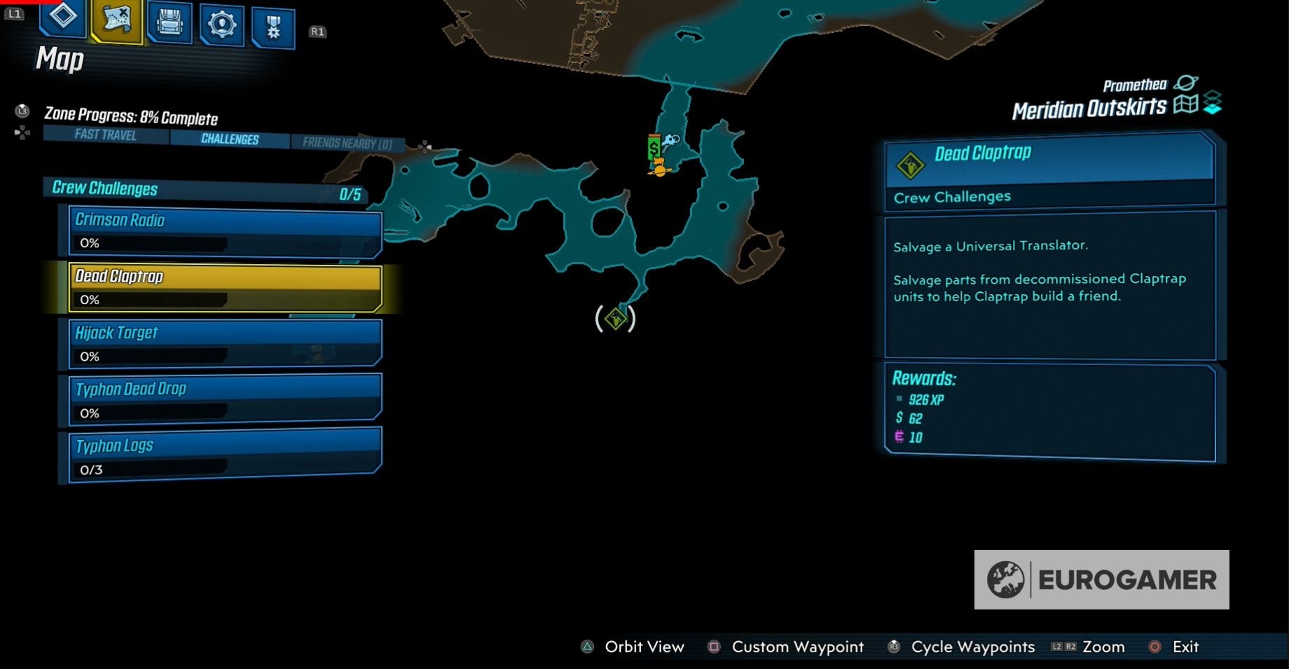 Borderlands 3 - Dead Claptrap locations explained | Eurogamer.net