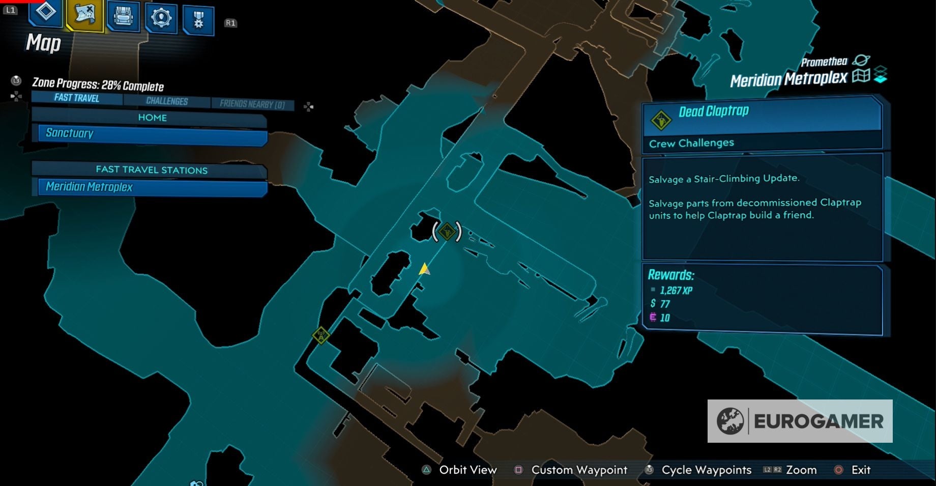 Borderlands 3 - Dead Claptrap locations explained | Eurogamer.net