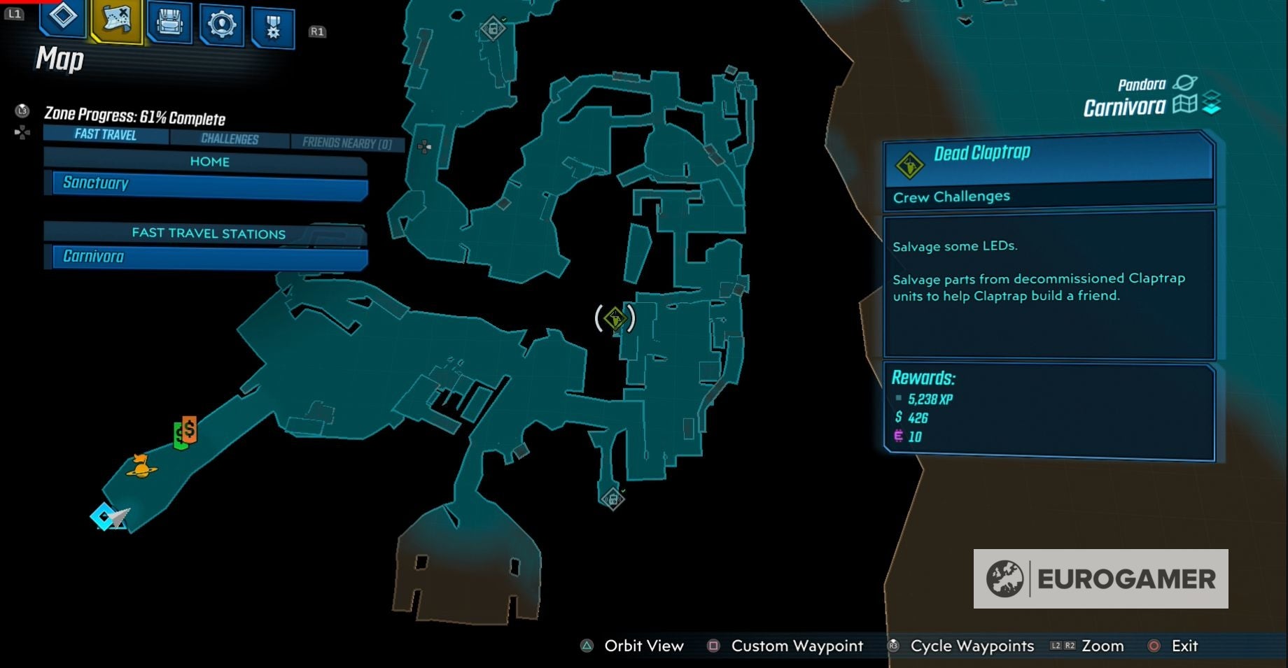 Borderlands 3 - Dead Claptrap locations explained | Eurogamer.net