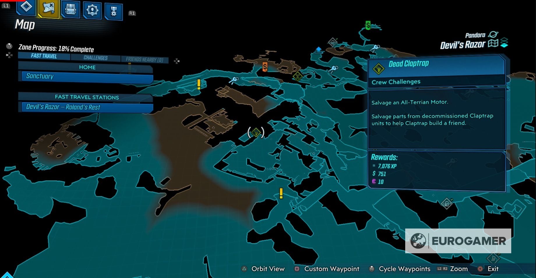 Borderlands 3 - Dead Claptrap locations explained | Eurogamer.net