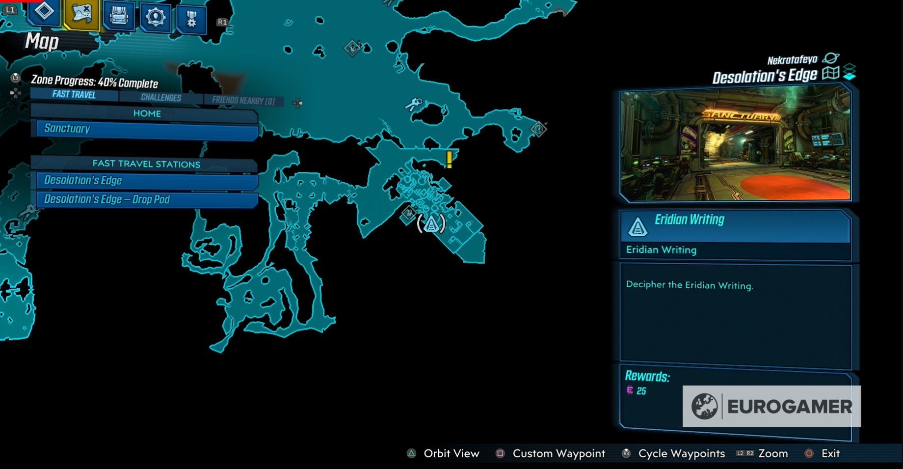 Borderlands 3 - Eridian Writing locations explained | Eurogamer.net