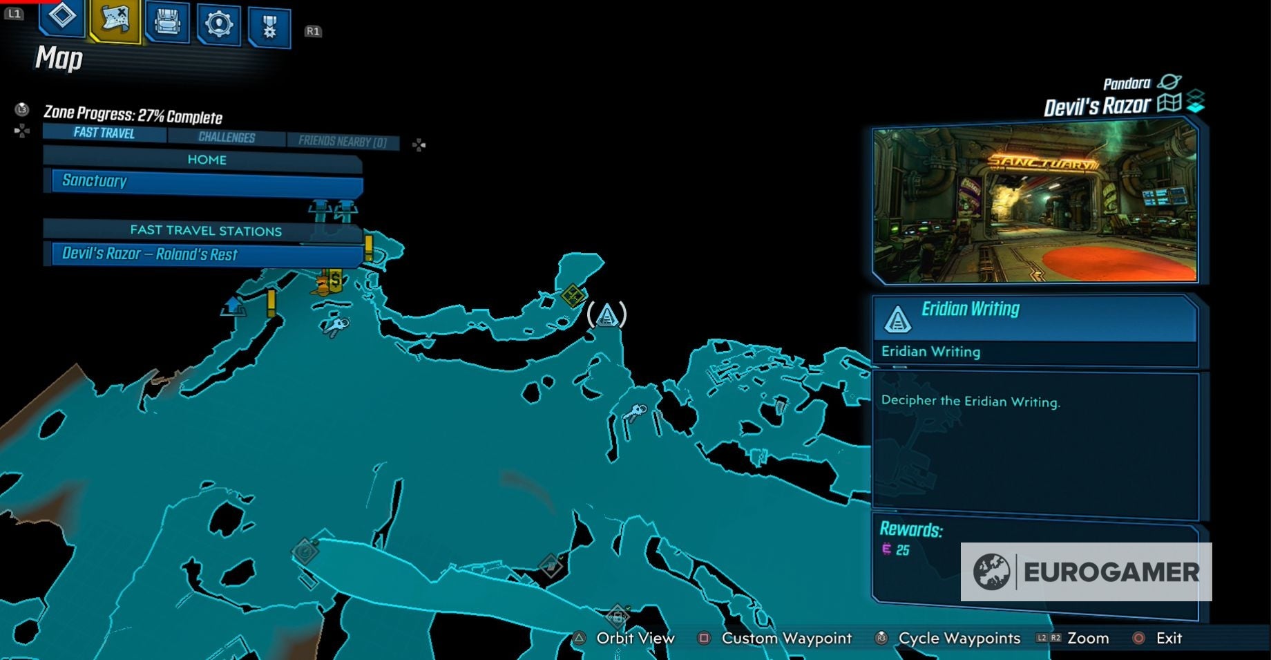 Borderlands 3 - Eridian Writing locations explained | Eurogamer.net