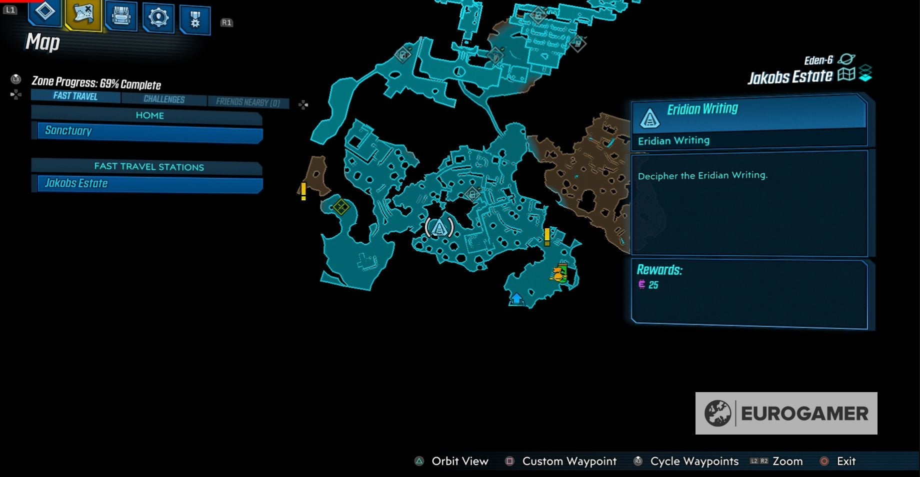 Borderlands 3 - Eridian Writing locations explained | Eurogamer.net