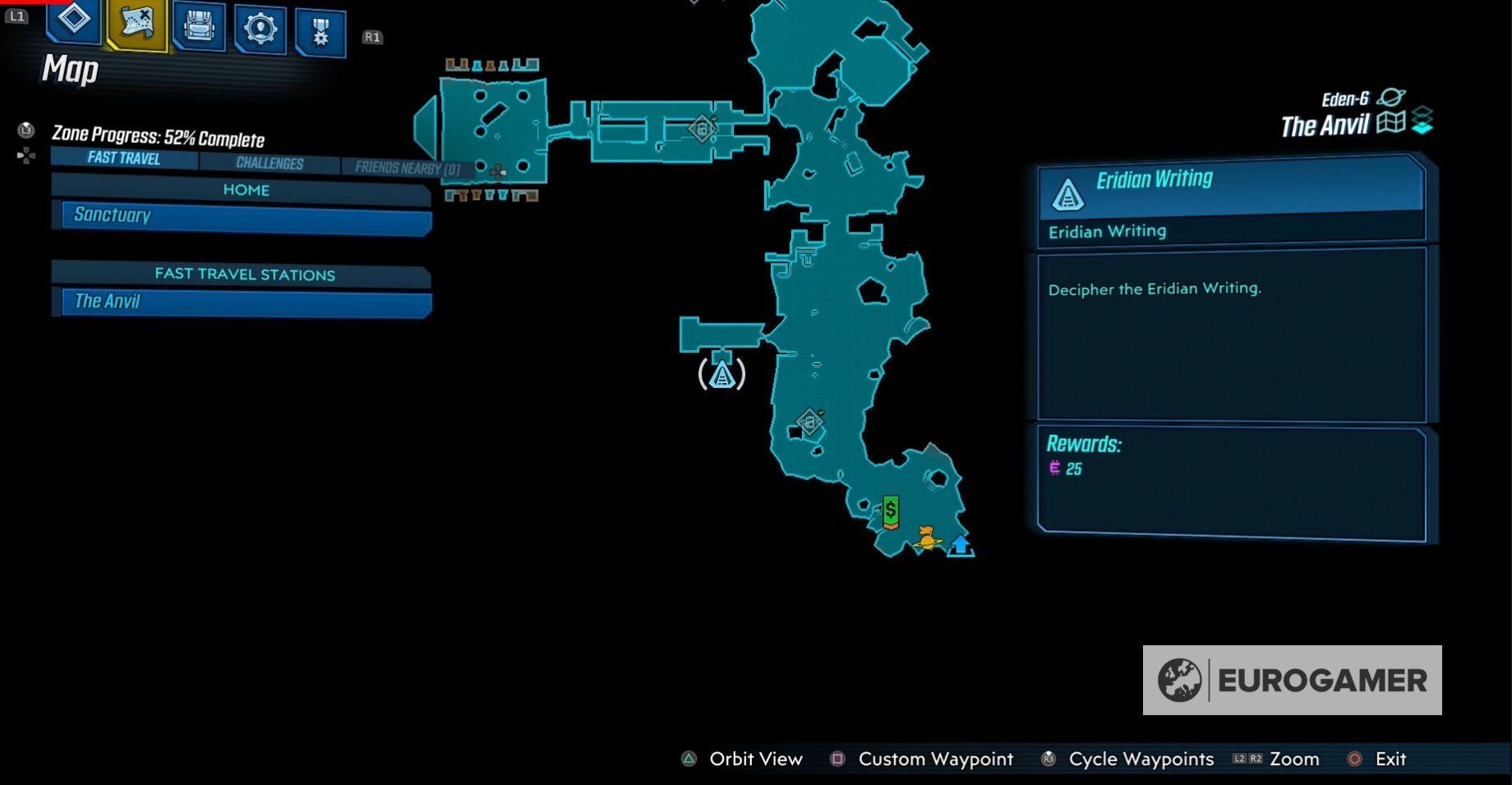 Borderlands 3 - Eridian Writing locations explained | Eurogamer.net