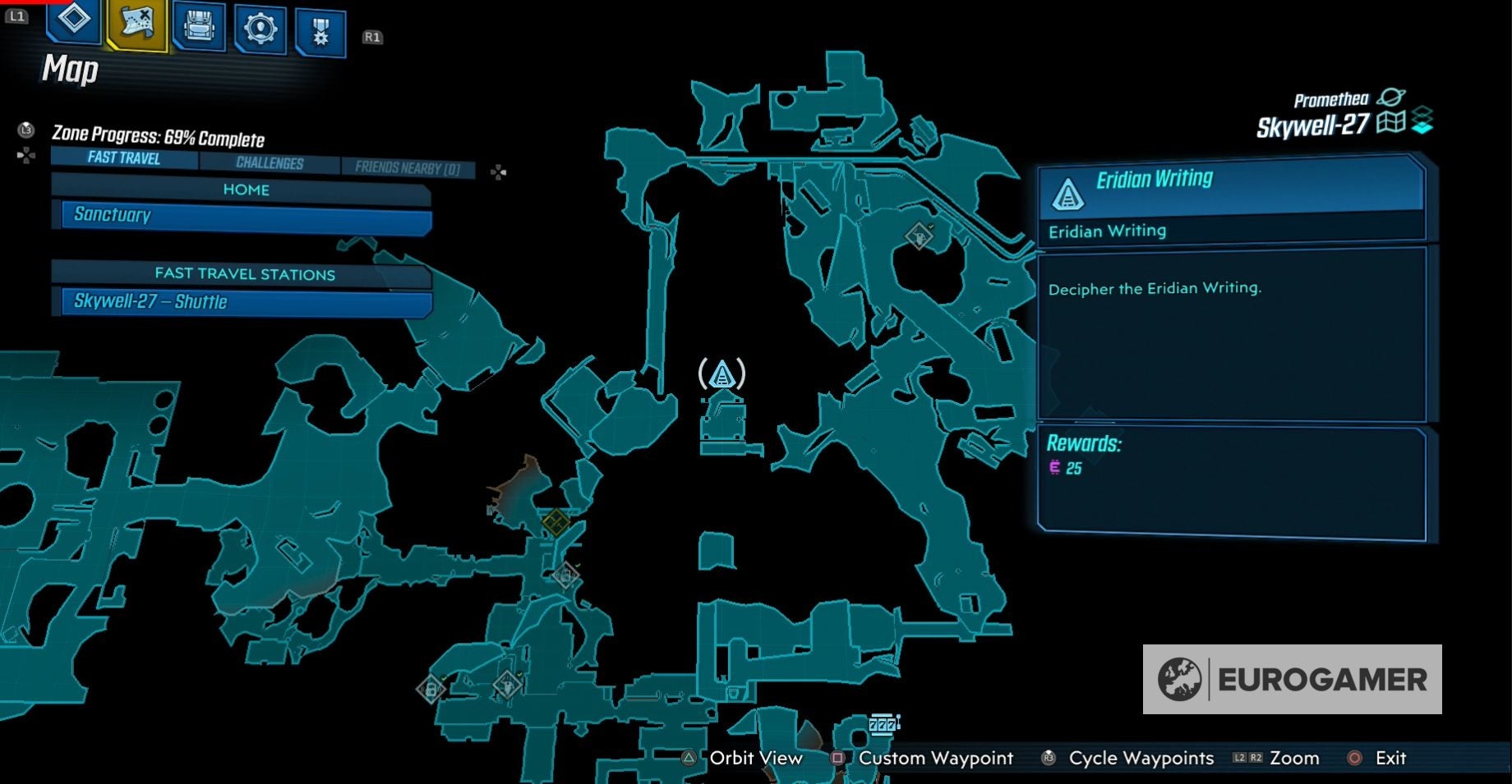 Borderlands 3 - Eridian Writing locations explained | Eurogamer.net