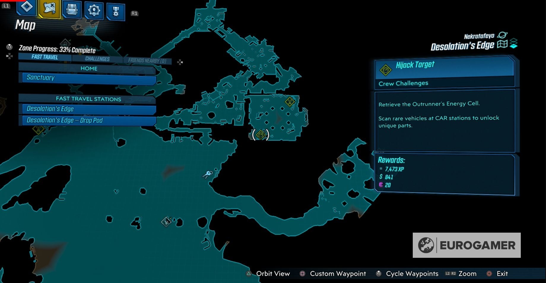 Borderlands 3 - Hijack Target locations explained | Eurogamer.net