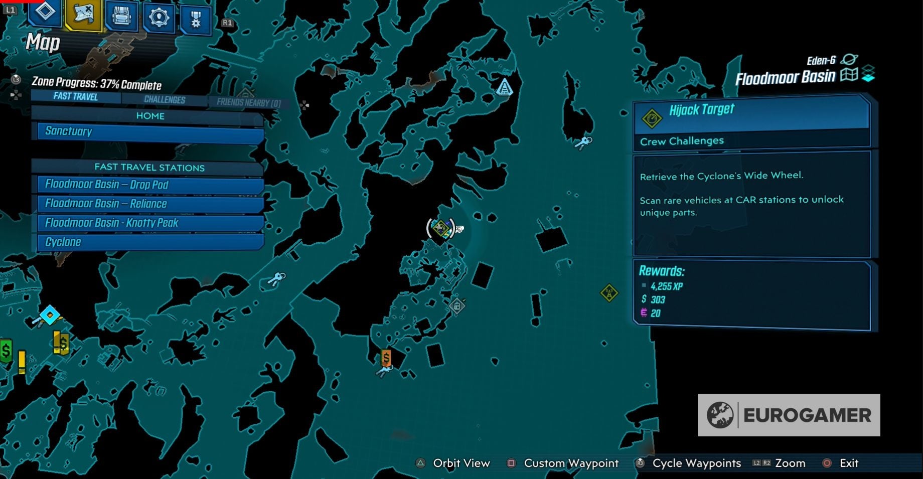 Borderlands 3 - Hijack Target locations explained | Eurogamer.net