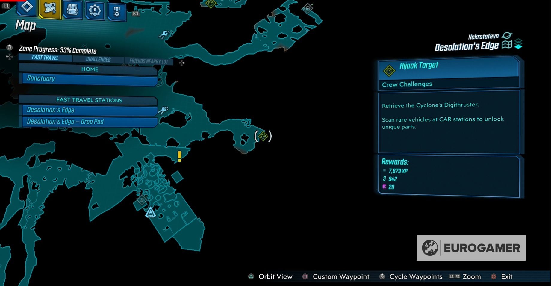 Borderlands 3 - Hijack Target locations explained | Eurogamer.net