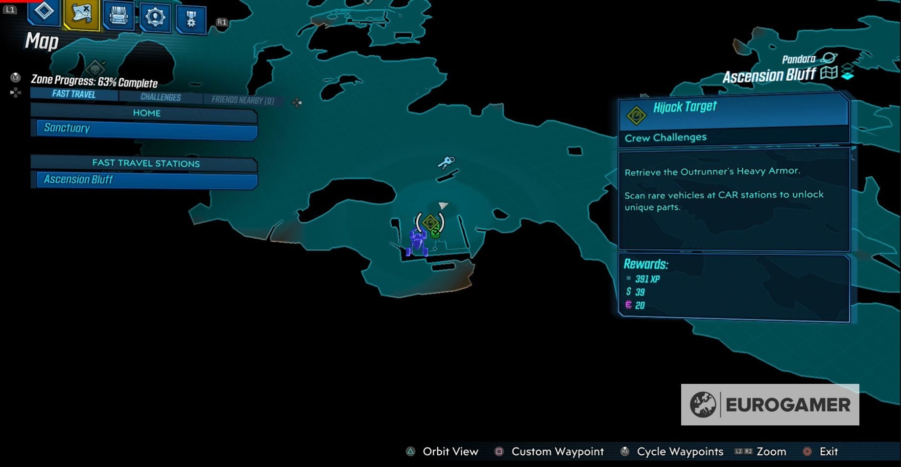 Borderlands 3 - Hijack Target locations explained | Eurogamer.net