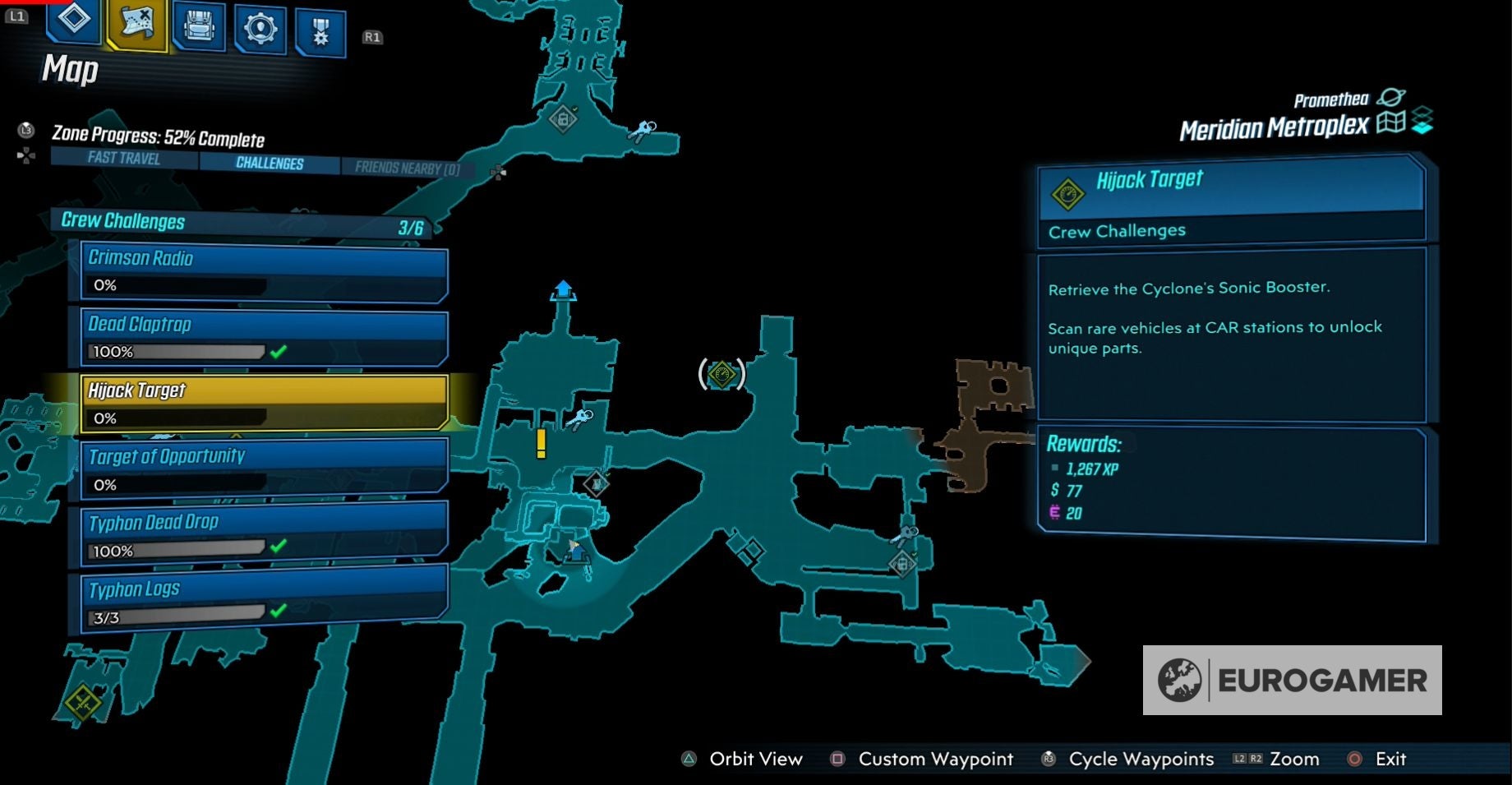 Borderlands 3 - znajdźki i sekrety: Meridian Metroplex - Hijack Target ...