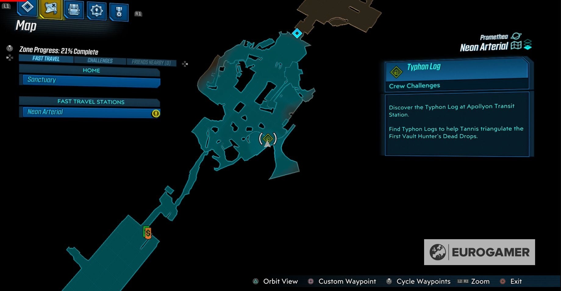 Borderlands 3 - Typhon Log locations and Typhon Dead Drop locations ...