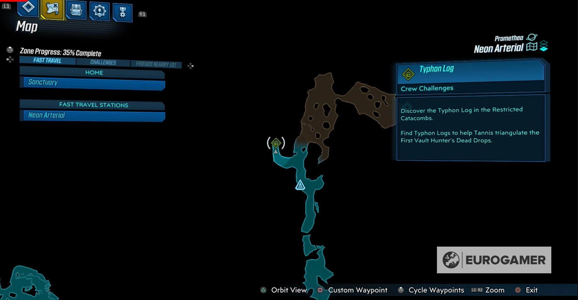 Borderlands 3 - Typhon Log locations and Typhon Dead Drop locations ...