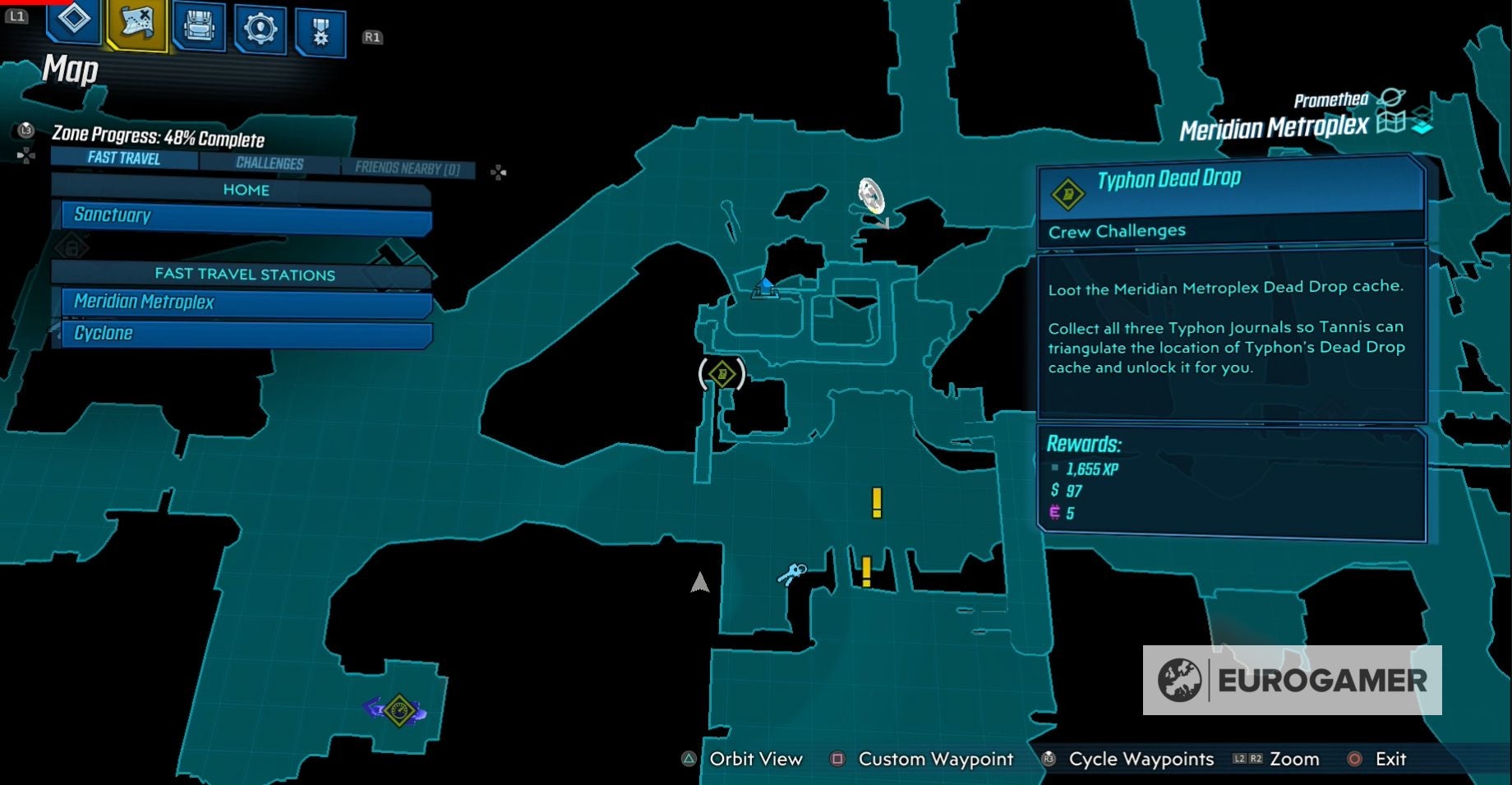 Borderlands 3 - Typhon Log locations and Typhon Dead Drop locations ...