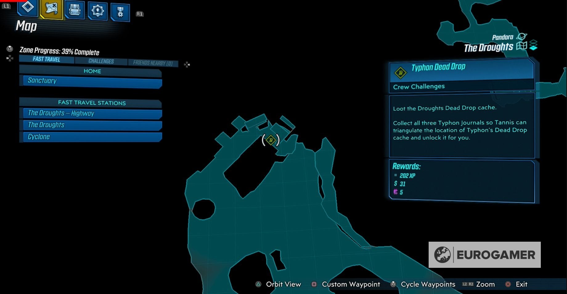 Borderlands 3 - Typhon Log locations and Typhon Dead Drop locations ...