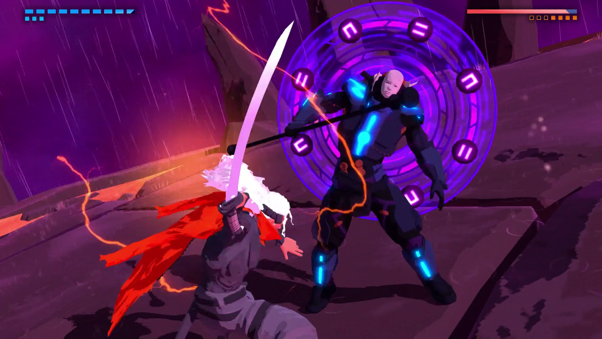 Boss fight game Furi reveals release date and price | Eurogamer.net