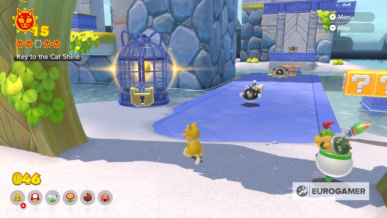 Bowser's Fury Shine locations: Where to find all 100 Cat Shines in the ...