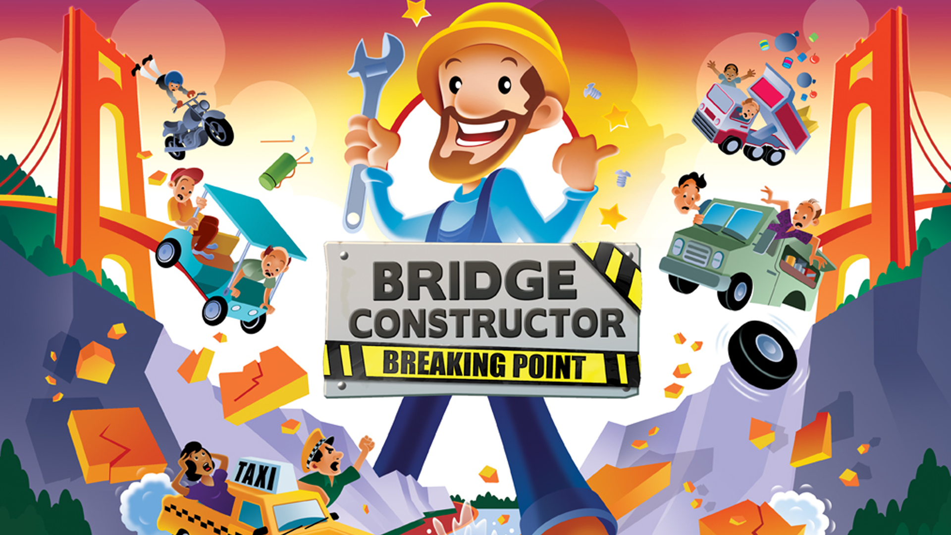 Bridge Constructor, the popular video game about building haphazard ...