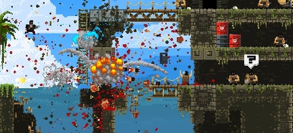 No Emotions Just Explosions Broforce Rock Paper Shotgun