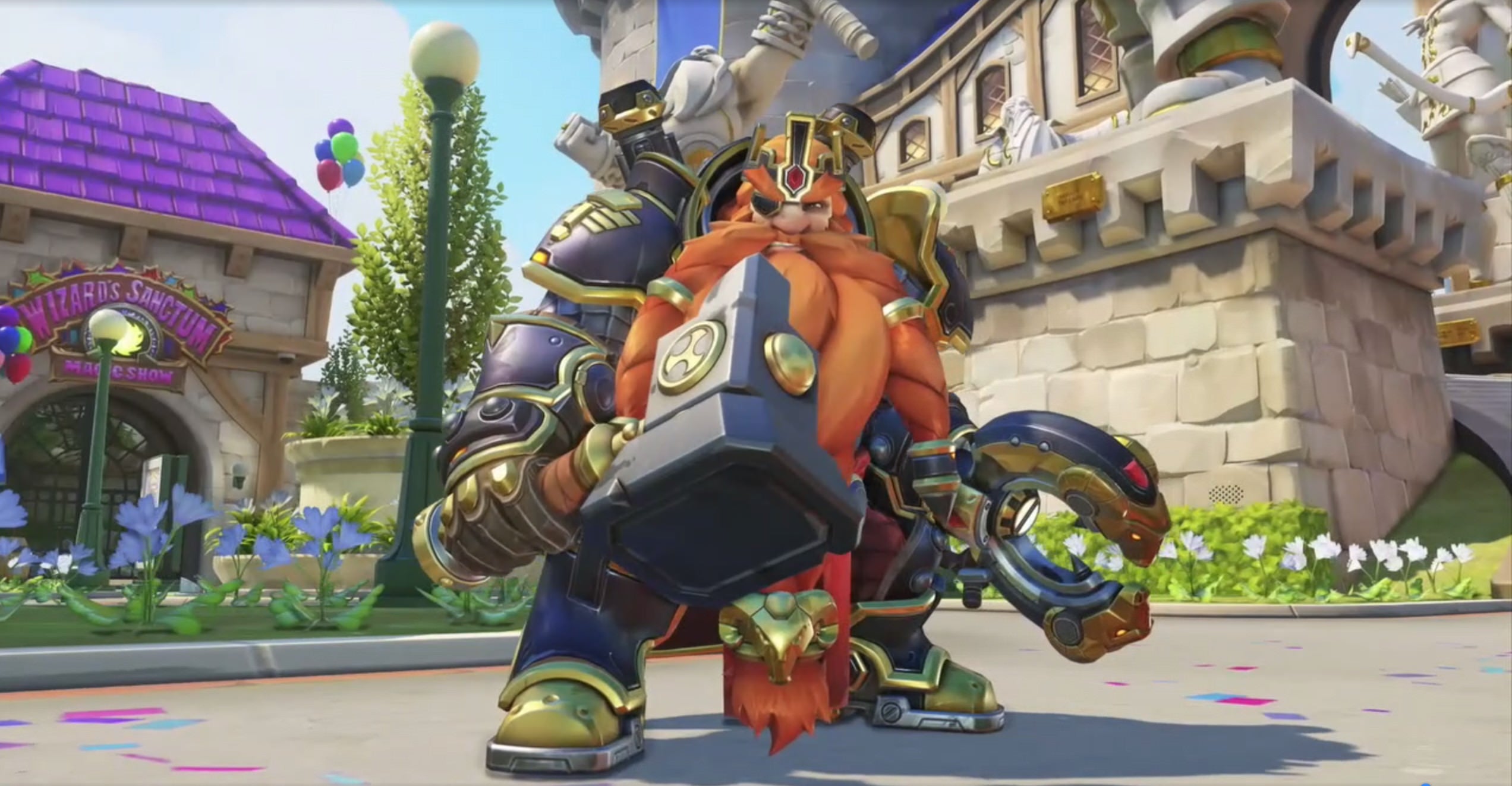 Overwatch Blizzard World theme park map launches next week | Eurogamer.net