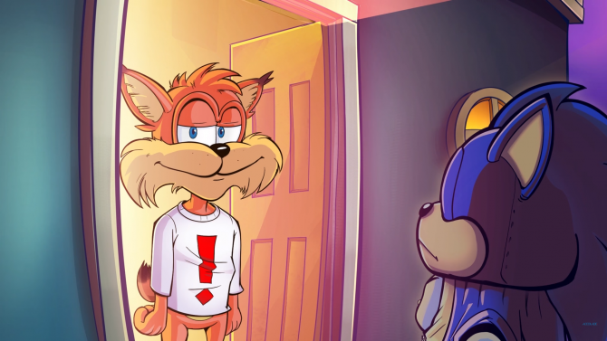 Bubsy goza com Sonic no seu novo vídeo | Eurogamer.pt