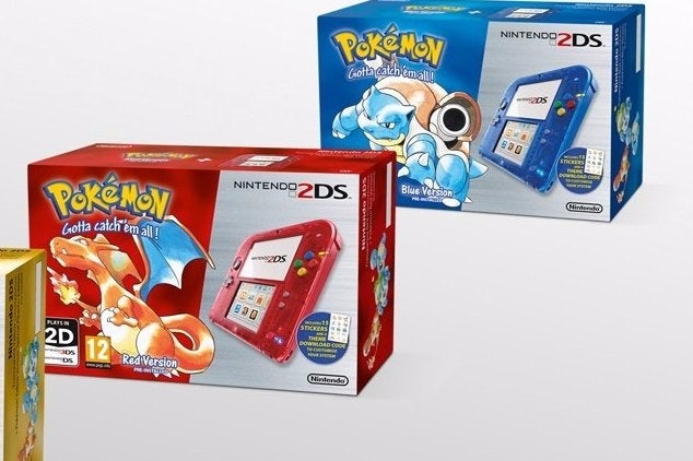 Bundles 2DS com Pokémon Yellow, Red e Blue anunciados para a Europa ...