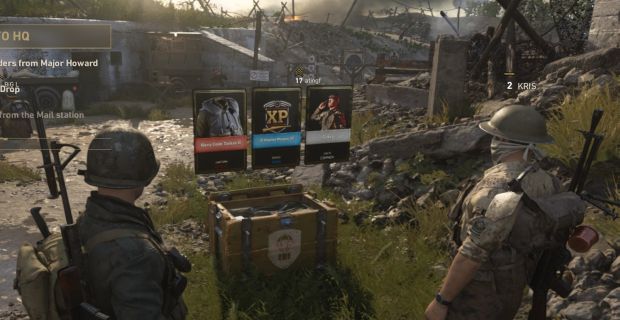 COD: WWII's loot boxes fall from the sky | Rock Paper Shotgun
