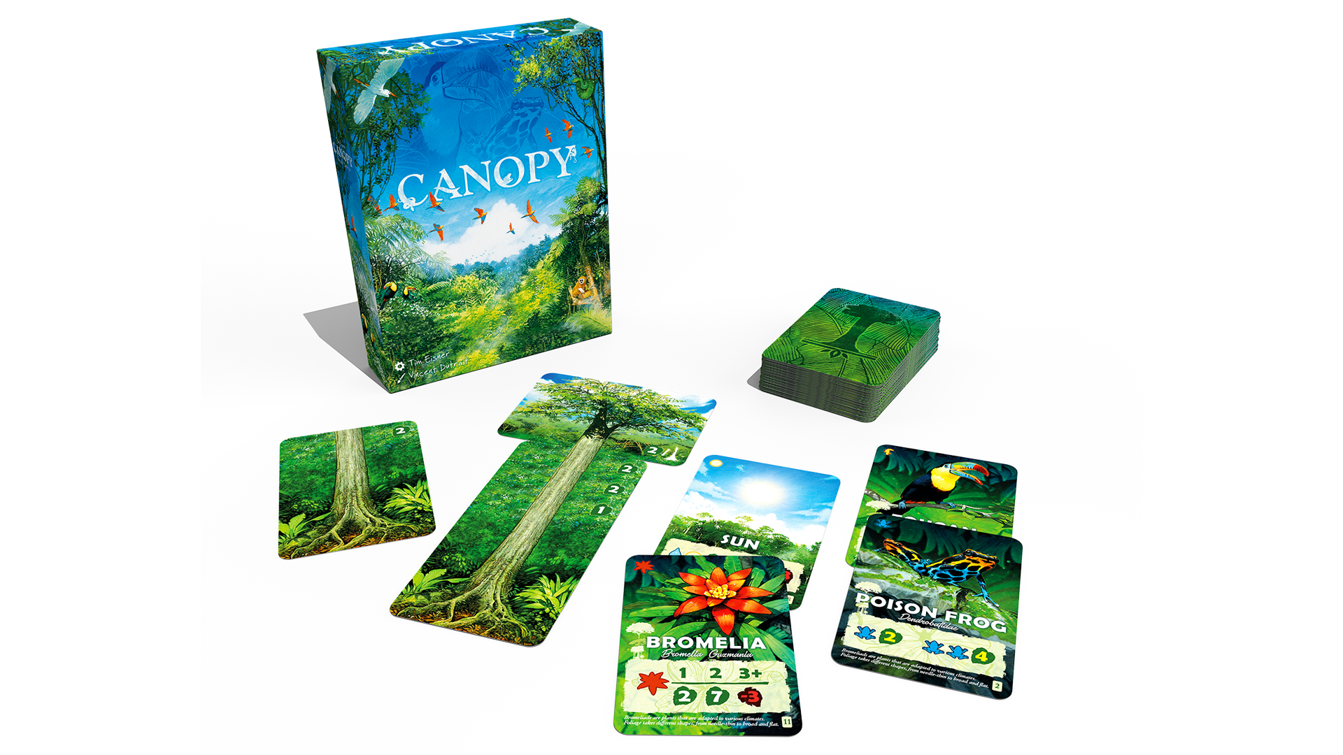 Canopy is a two-player board game about tropical climes from the ...
