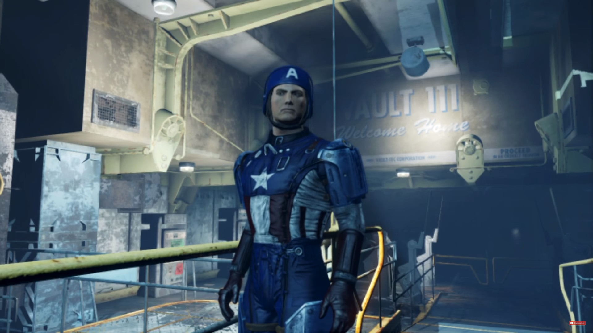 Watch the Captain America: Civil War trailer recreated in Fallout 4 | VG247