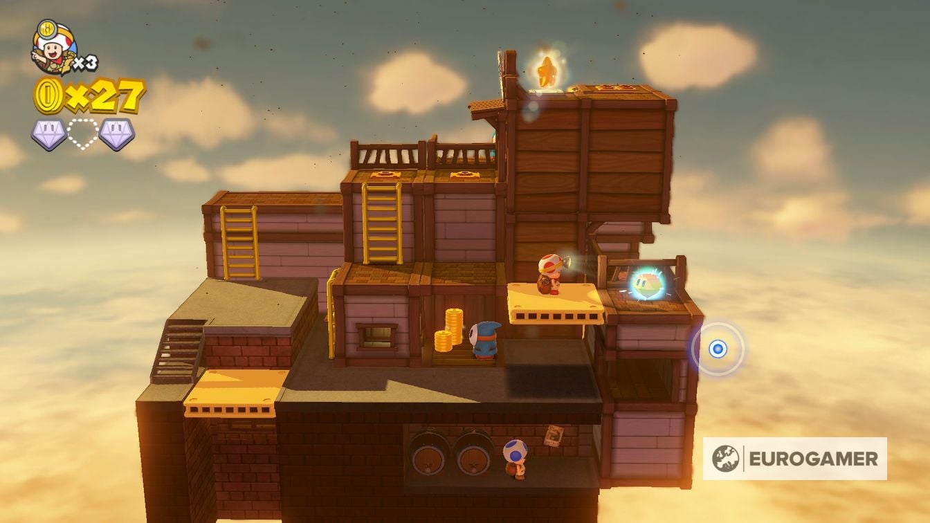 Captain Toad walkthrough - Gem locations, Star locations and tips in ...