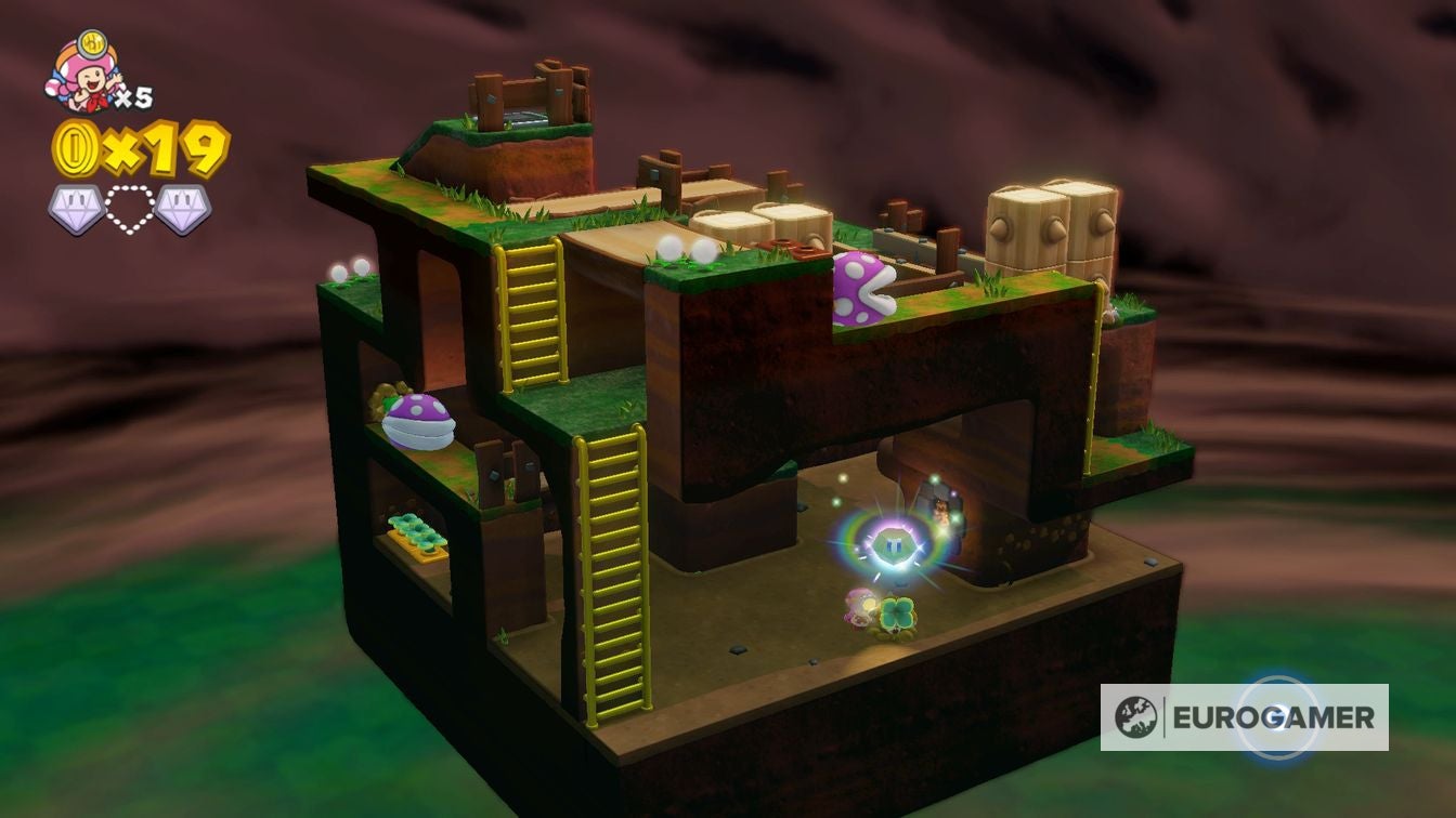 Captain Toad walkthrough - Gem locations, Star locations and tips in ...