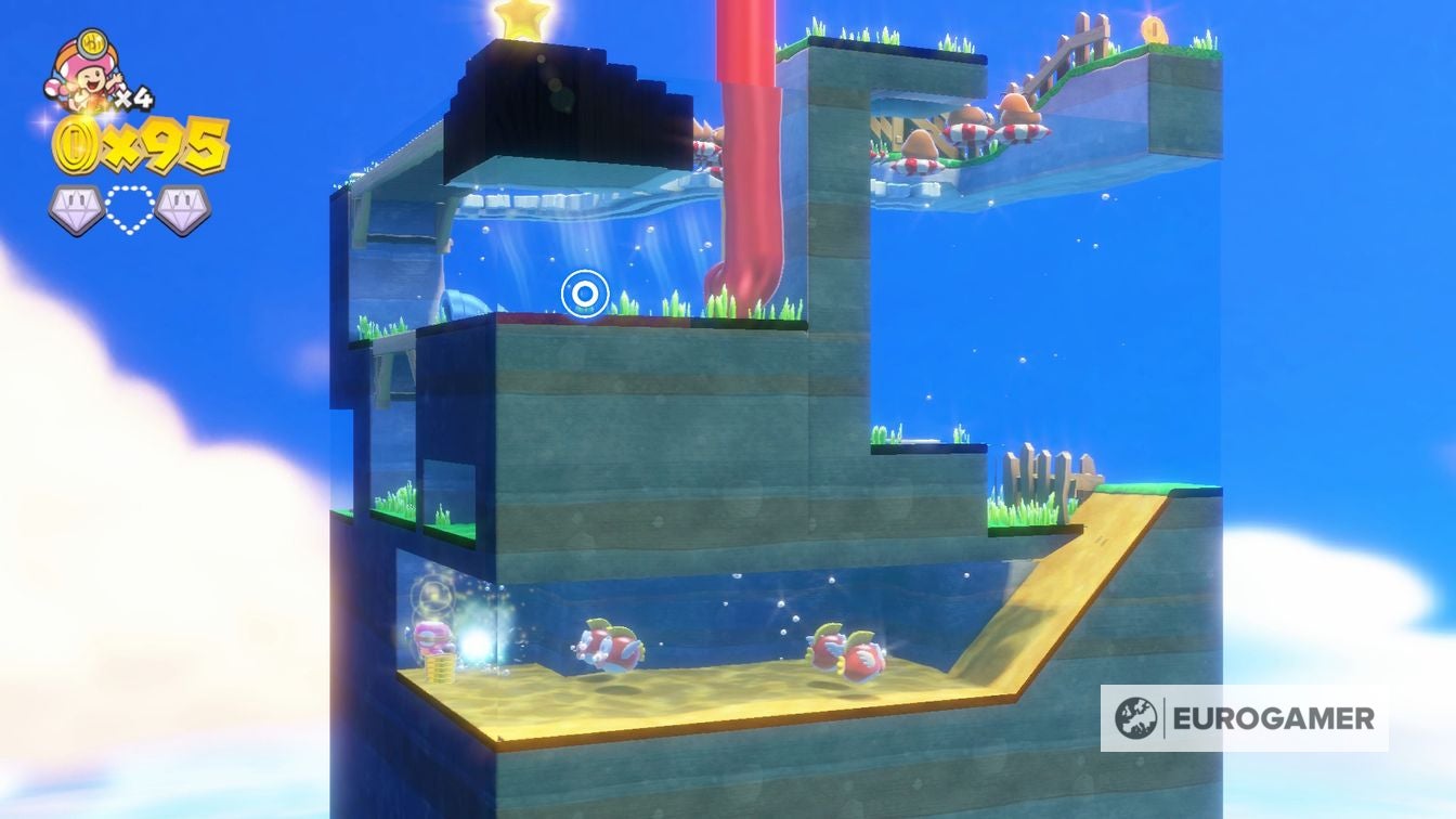 Captain Toad walkthrough - Gem locations, Star locations and tips in ...