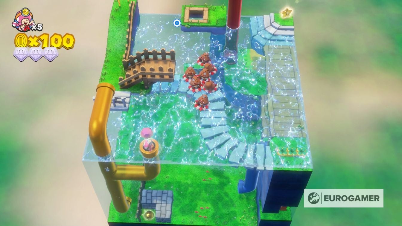 Captain Toad walkthrough - Gem locations, Star locations and tips in ...