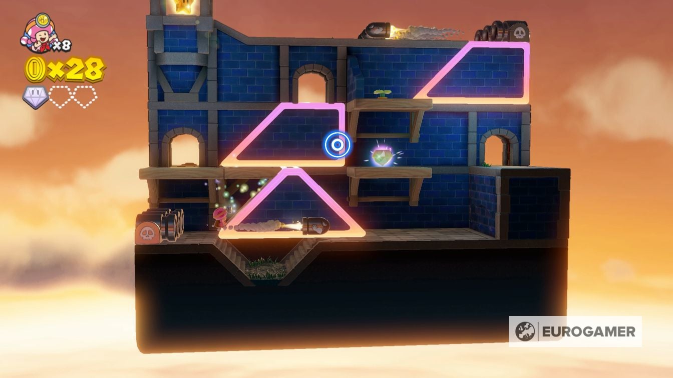 Captain Toad walkthrough - Gem locations, Star locations and tips in ...