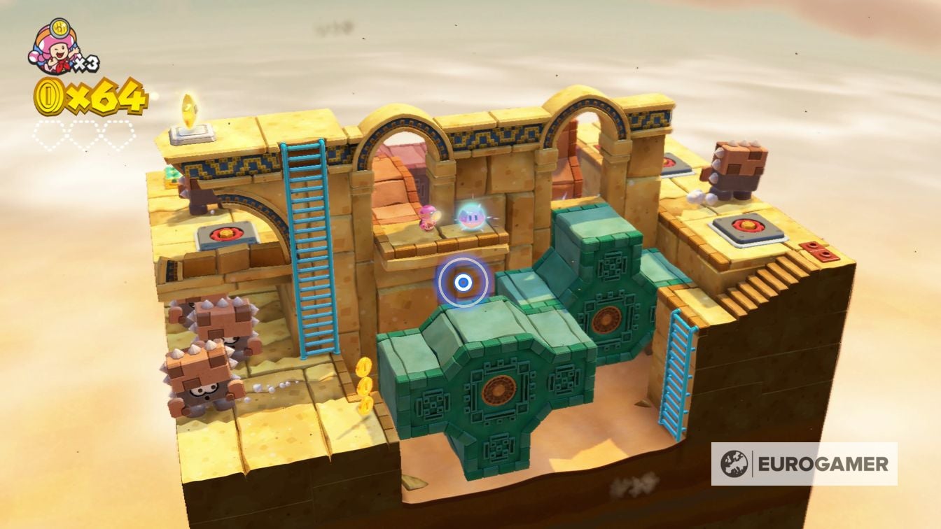 Captain Toad walkthrough - Gem locations, Star locations and tips in ...
