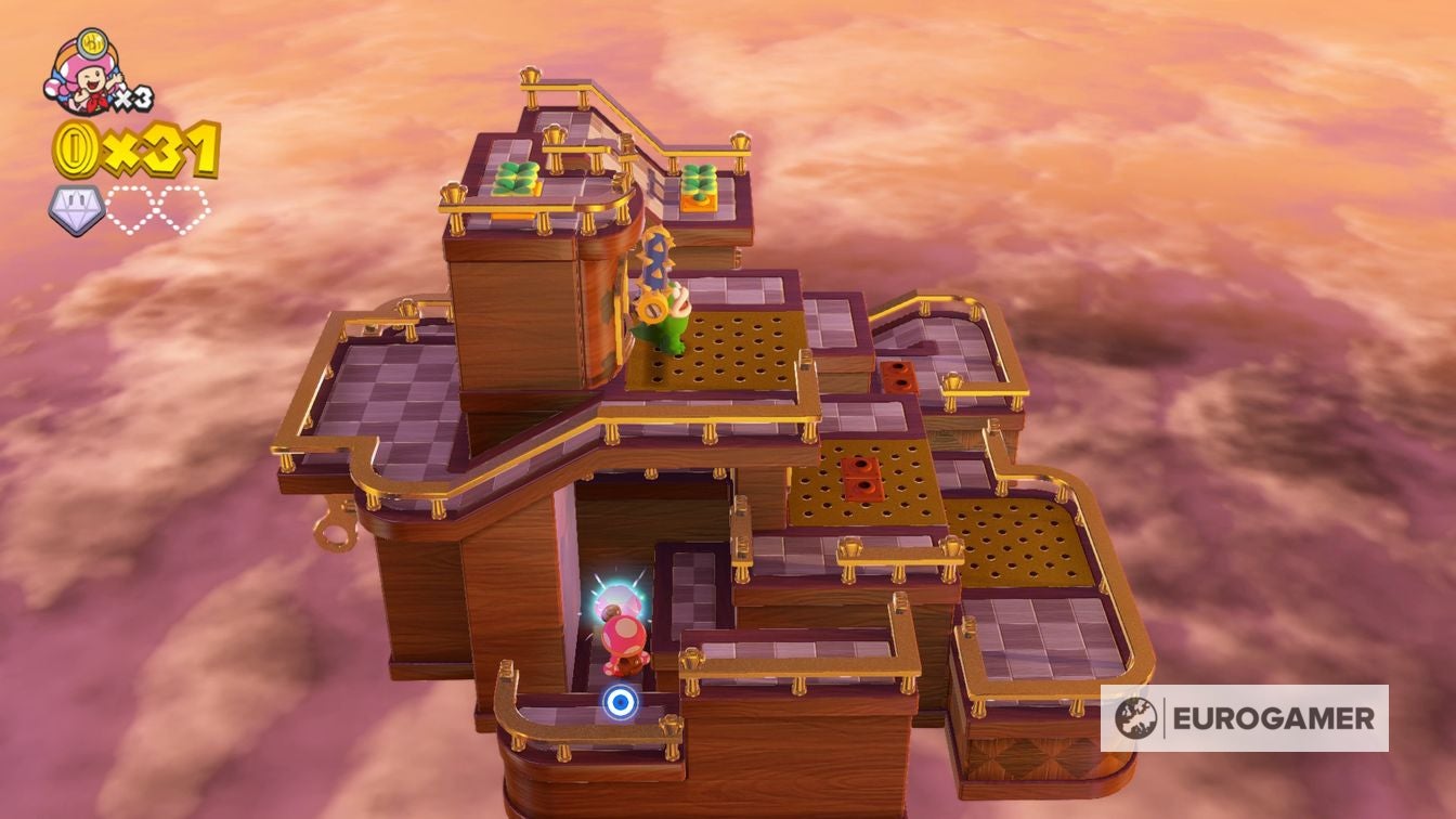 Captain Toad walkthrough - Gem locations, Star locations and tips in ...