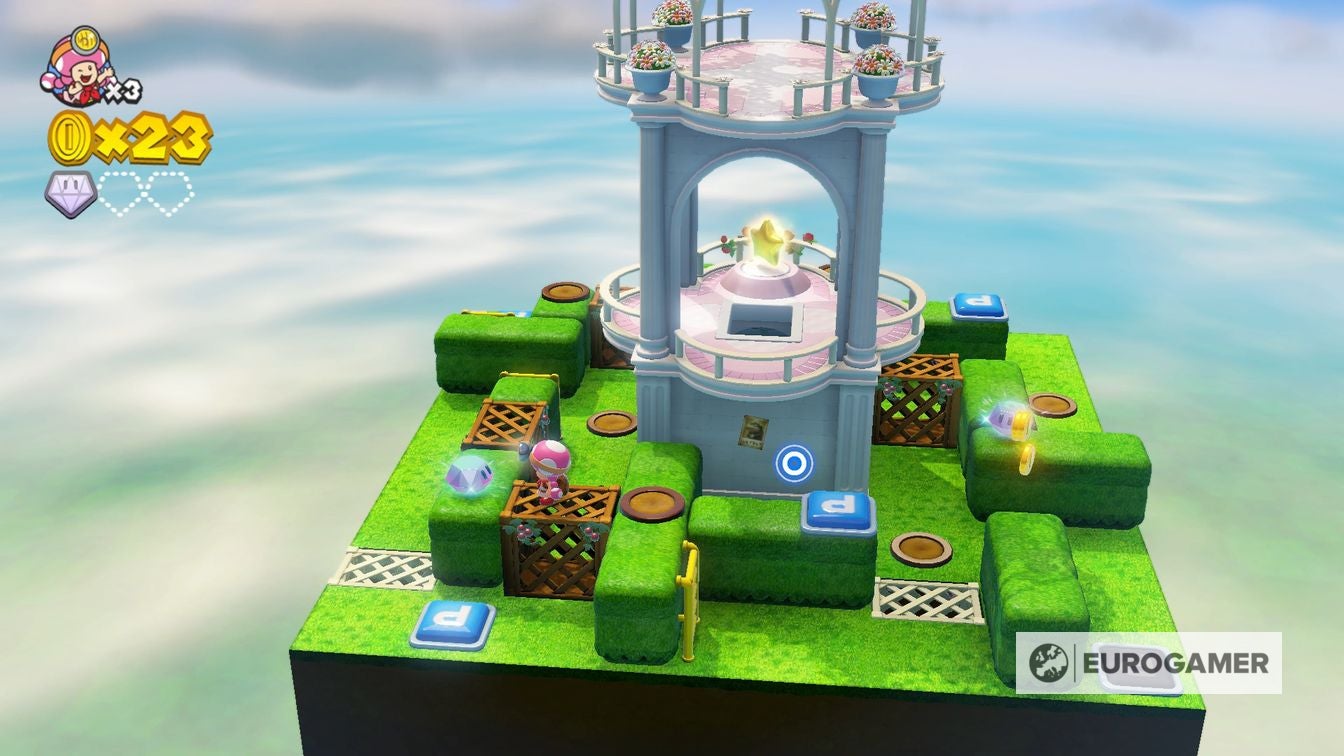 Captain Toad walkthrough - Gem locations, Star locations and tips in ...