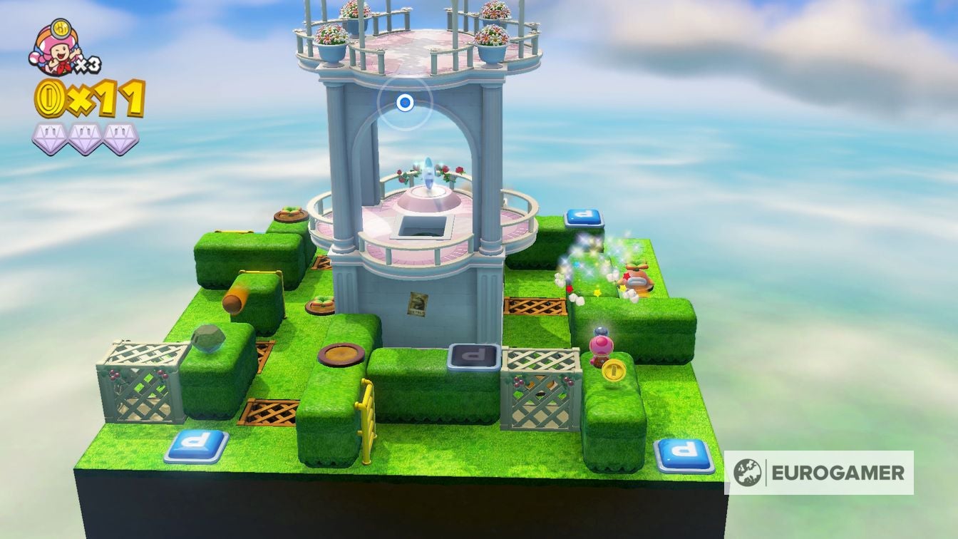 Captain Toad walkthrough - Gem locations, Star locations and tips in ...