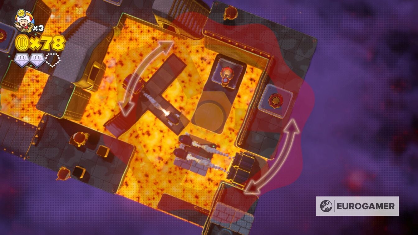 Captain Toad walkthrough - Gem locations, Star locations and tips in ...