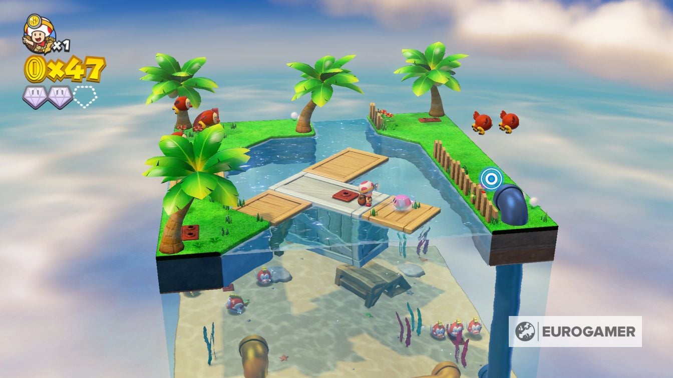 Captain Toad walkthrough - Gem locations, Star locations and tips in ...