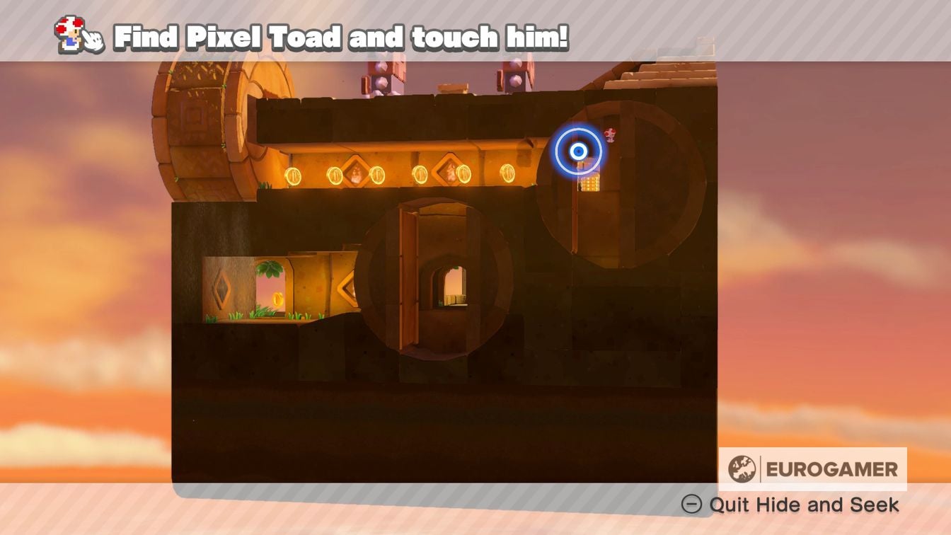 Captain Toad Pixel Toad locations - every Pixel Toad in Episode 1, 2 ...