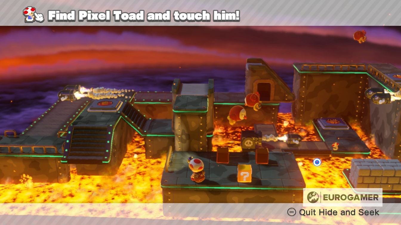 Captain Toad Pixel Toad locations - every Pixel Toad in Episode 1, 2 ...