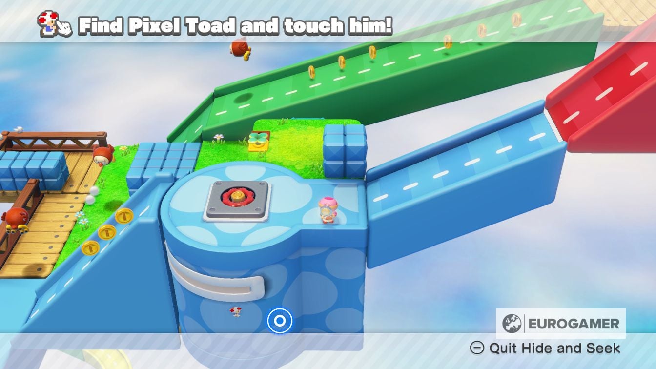 Captain Toad Pixel Toad locations - every Pixel Toad in Episode 1, 2 ...